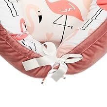 Soft Breathable Bassinet Mattress Co-Sleeping Baby Nest Cover for Newborn, Baby Lounger Cover Portable Infant Sleeper Be