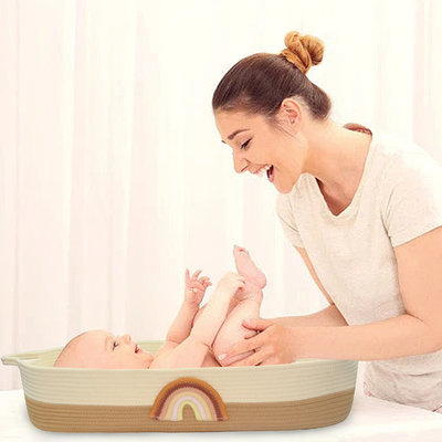 Baby Changing Basket for Baby Dresser,changing basket for baby,Moses Baby Bassinet,Moses Basket with Storage Bag