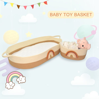 Baby Changing Basket for Baby Dresser,changing basket for baby,Moses Baby Bassinet,Moses Basket with Storage Bag
