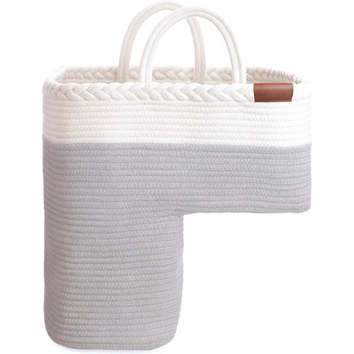 2024 hot sale new trend Stair cotton rope basket-woven storage organized for home organizer