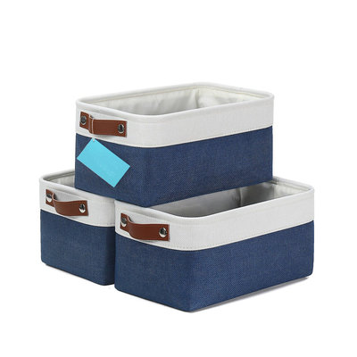 Multipurpose Closet Storage Bins,containers for storage, Fabric Storage Baskets for Shelves-3 Pack