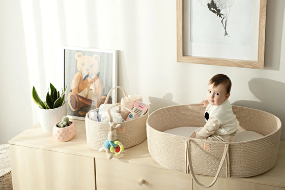 2024 new Amazon hot sale baby products - Baby Moses Changing Pad For Dresser- Moses basket for babies