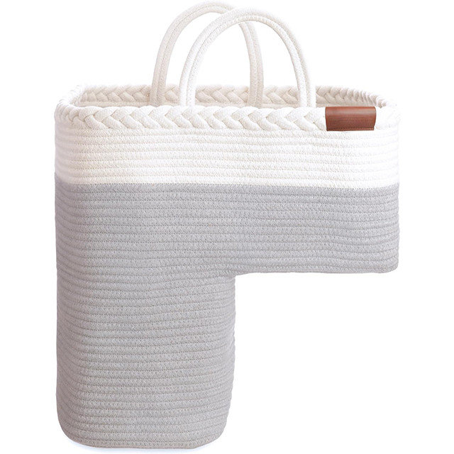 2024 hot sale new trend Stair cotton rope basket-woven storage organized for home organizer