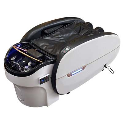 Hot Saling Electric Massage Shampoo Chair Bed Hair Salon Backwash Unit Salon Sink Shampoo Chairs In Stock