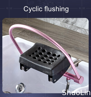 Massage Spa Shampoo Bed Water Storage Type Hair Salon Head Basin Mobile Chair With Water Circulation And Tank