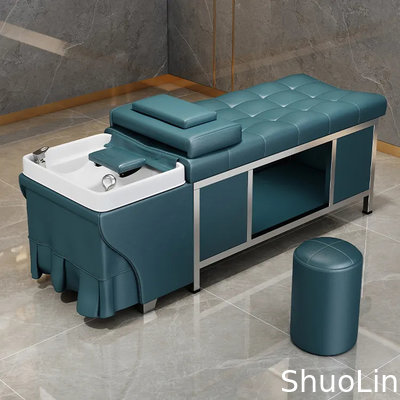 Customizable Scalp Treatment Shampoo Bed  for Beauty and Health Clubs and Barber Shops