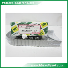 China Komatsu 6D95 engine main bearing MS-2607GP 0.25, M409H ,M890K supplier