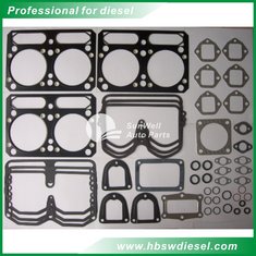 China Cummins NH220 Upper gasket sets 3802077  NH220 Top overhaul gasket set supplier