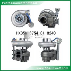 China Komatsu SAA6D107E HX35W 6754-81-8240 Turbocharger Cummins QSB ISDE 4043679 4955479 Turbo for Holset branded supercharger supplier