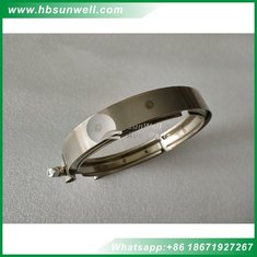 China Cummins NTA855 NH220 N14 M11 Diesel engine parts exhaust outlet connection 186917 43828  V band clamp supplier