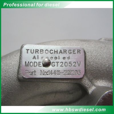 GT2052V Oil cooled turbocharger 705954-0015  705954-5015S 14411-2W203 for Nissan ZD30ETI engine supplier