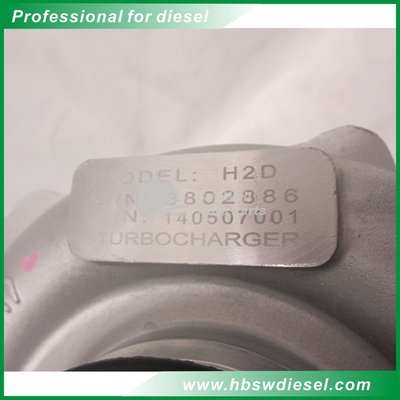 H2D Turbocharger 3802886 / 3538623 / 3538624 For Cumminss Marine with 6CT Engine supplier