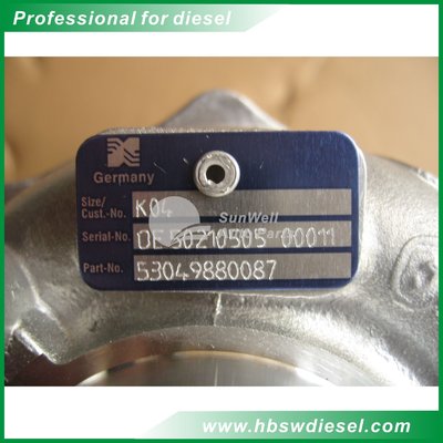 K04 Turbocharger Deutz TCD2012L4-2V Engine turbo 04299166 4299166 04298276 53049880087 supplier