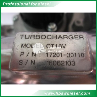 CT16V Turbocharger 17201-OL040 17201-30110 Turbo For Engine 1KD-FTV Toyota Hilux Landcruiser Vigo 3000 D4D 3.0L supplier