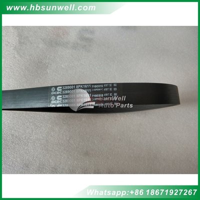 Cummins diesel engine parts ISBe ISDe QSB ribbed belt 6BT 8pk1615 fan belt 3289001 supplier