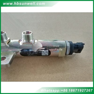 Cummins engine 4ISBE ISB3.9 Fuel Manifold 4981367 0445224048 Common Rail Fuel Manifold supplier