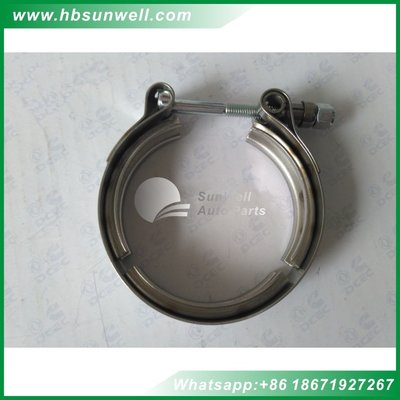 Cummins diesel engine parts 6BT 6L ISL QSL8.9 V band clamp 3923060 3069053 V-Band clamp supplier