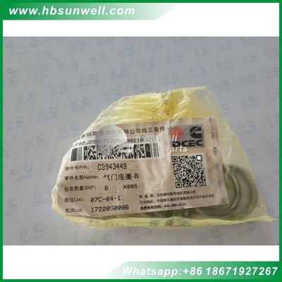 3943449 5257642 Intake Valve Seat Insert Cummins engine ISF3.8 ISDE Valve Insert supplier