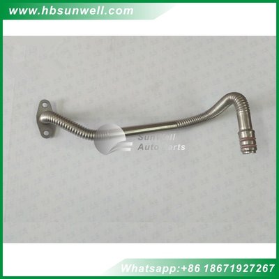 3287573 4992206 Turbo Oil Drain Connection Tube for Cummins ISDE engine Turbo Oil Drain Pipe supplier