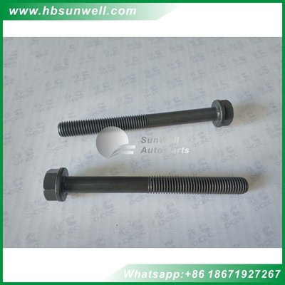 Cummins 6CT engine parts Cylinder head Hexagon Flange Head Cap Screw 3920780 3901220 3903939 Cylinder head long bolt supplier