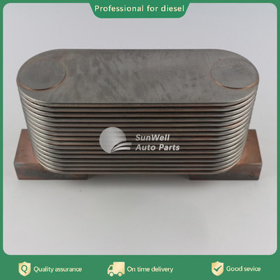 Genuine K19 KTA19 Diesel Engine Parts Oil Cooler Core 4095096 3804934 3085956 3331667 supplier