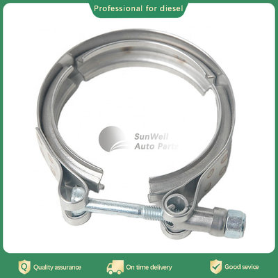 Factory supply 6BT5.9 diesel engine Parts Turbocharger V Band clamp 3415547 supplier