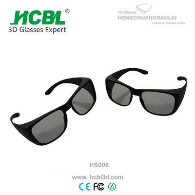 Stylish Sunglasses Passive 3D glasses , Cinema 3D Projector Glasses