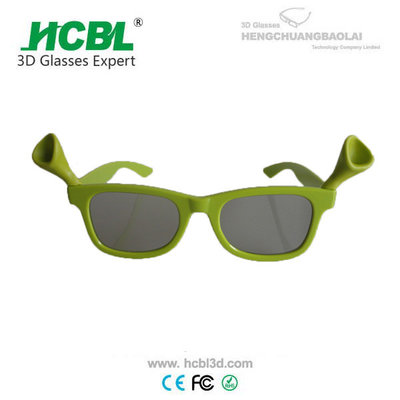 Children Polarized 3D Glasses Printing Logo Cinema 3D Glasses ABS Frame