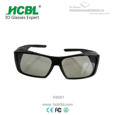 Popular 3D Eyewear 3D Polarized Glasses DCP Imax Digital Movies Christie Projectors