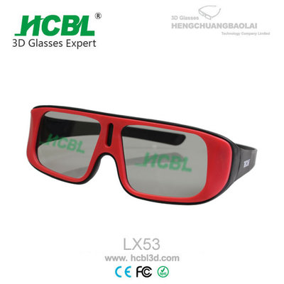 Unfolding IMAX Passive 3D Glasses , cinema movie theater 3d glasses
