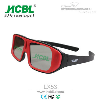 Unfolding IMAX Passive 3D Glasses , cinema movie theater 3d glasses