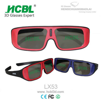 Unfolding IMAX Passive 3D Glasses , cinema movie theater 3d glasses