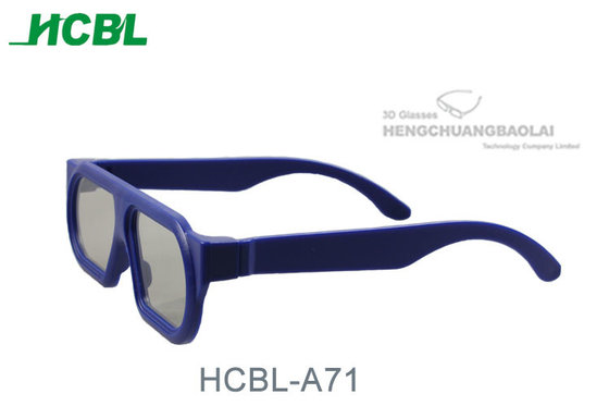 IMAX 3D glasses with blue frame for 3D cinema or TV/A71