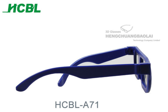 IMAX 3D glasses with blue frame for 3D cinema or TV/A71