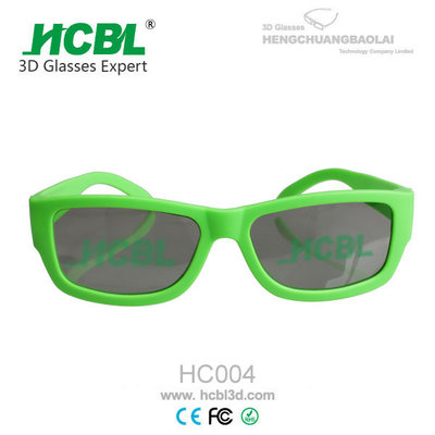 Fashionable RD Motion Reald 3D Cinema Glasses / Eyewear For Young Lady