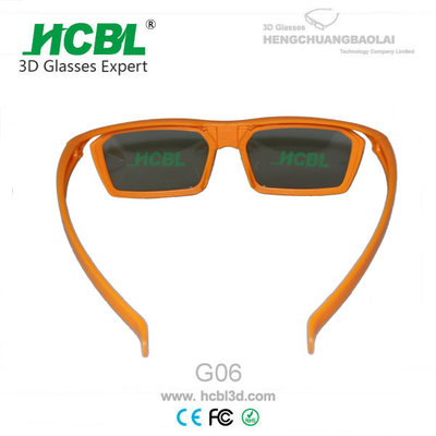 Student Movie Theater Eyeglasses IMAX 3D Glasses With Free 1C Logo Printing