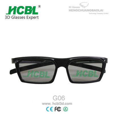 Student Movie Theater Eyeglasses IMAX 3D Glasses With Free 1C Logo Printing