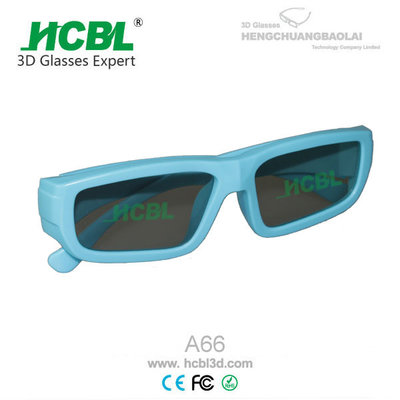 Red / Green / Purple Frame Linear Polarized 3D Flasses Reald For IMAX 3D Movies