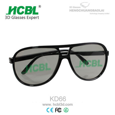 Custom Logo Master Image 3D Glasses For Cinema Complex System Movies