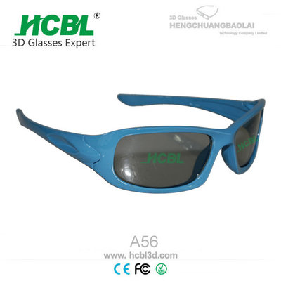 Fashion RD Folding Frame Reald 3D Movies Glasses / 3D Glasses For TV