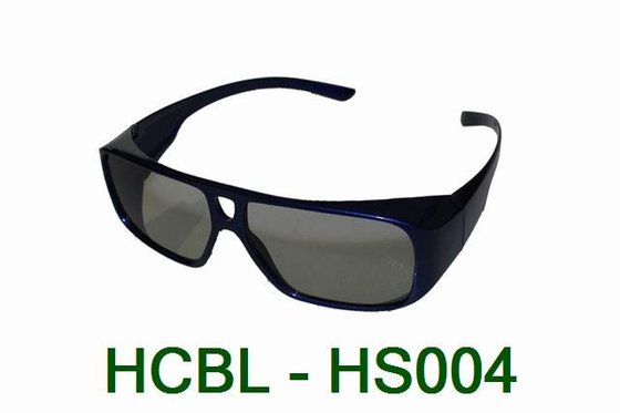 Stylish Cool Plastic Circular Polarized cinema 3D glasses shock resistance