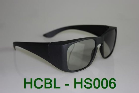 Black Women Circular Polarized Prescription glasses For Theater