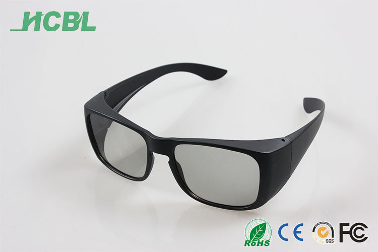 Women Circular Polarized 3D Glasses Custom Color For 3D Cinema 24g Weight