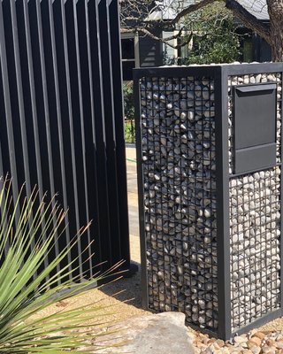 Municipal fence and Railway fence low carbon steel wire Gabions railway fence net supplier gabion cages for sale supplier