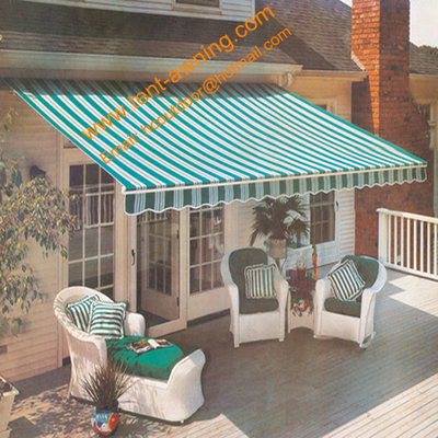 China Outdoor Manual or Motorized Remote Control Waterproof Shade Awning Commercial Awning supplier