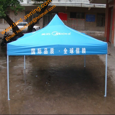 China Outdoor Waterproof Oxford Cover Pop Up Printing Advertising Easy Fold Tent supplier