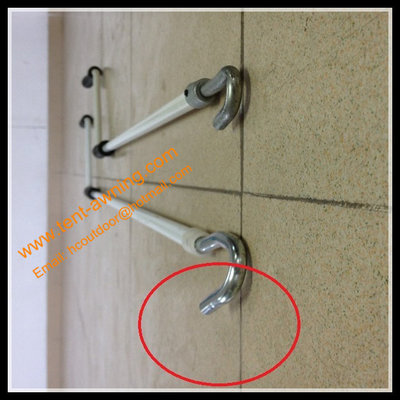 China Manual Awning Crank 1.5m/2m/2.5m Awning Crank Handle Aluminum Retractable Awning  Hand Crank supplier