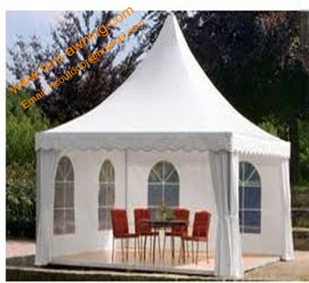 China PVC Pagoda Canopy 5mx5m Fireproof  Wedding Event  Pagoda Tent  for Party supplier
