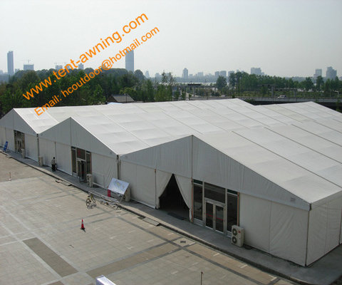 China Large Storage Tent Heavy Duty Waterproof  Aluminum Warehouse Storage Tents supplier