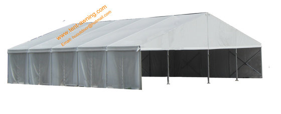 China UV Resistance Aluminum Heavy Duty PVC Warehouse Tent  Storage Windproof Tents supplier
